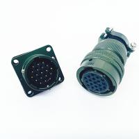 China MS3116F-14-19S 19 Pin Circular Aviation Connector with 1500V Withstand Voltage and Aluminum Alloy Shell Female Plug for sale