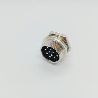 China GX20 Series Circular Connector 12 Pin Male Plug PCB Connector GX20-12P Zinc Alloy Shell Connector for sale