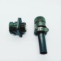 China CA3100A-18-10P with CA3057-18 VG95234 Circular Connector 4 Pin Panel Mount Receptacle Assembly for sale