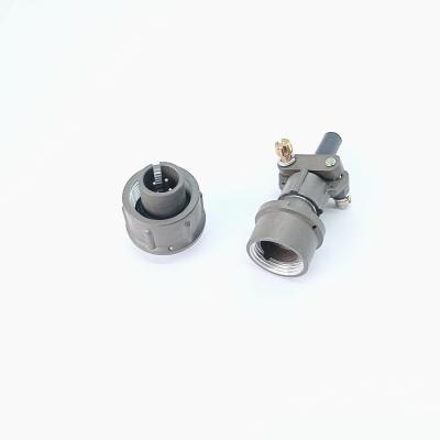 China RU STD Circular Connector 2PM Series 2PM14J4QB2 Aluminum Shell 4 Pin Male Connector for sale