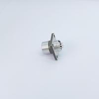 China Circular Aviation Plug Connector 2PM14J4Z2 4 Pin Flange Panel Mount Male Connector for sale