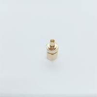 China RF Coaxial Adapter Gold Plated Brass MMCX Female To SMA Male MMCX/SMA-KJ 50 Ohm DC‑6GHz for sale