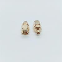 China RF Coaxial Adapter Gold Plated Brass MMCX Female To SMA Male MMCX/SMA-KJ 50 Ohm DC‑6GHz for sale