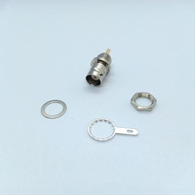 China RF Connector BNC Female Bulkhead Connector BNC-KY 50 Ohm Panel Mount Coaxial Connector for sale