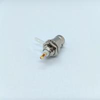 China RF Connector BNC Female Bulkhead Connector BNC-KY 50 Ohm Panel Mount Coaxial Connector for sale