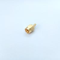 China SMA Male Connector Gold-Plated Brass DC-6GHz 50Ω RF Connector for RG316 Cable for sale