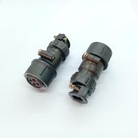 China P20 Series Circular Connector Aviation Plug P20K4Q 4 Pin Female Straight Connector for sale