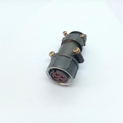 China P20 Series Circular Connector Aviation Plug P20K4Q 4 Pin Female Straight Connector for sale