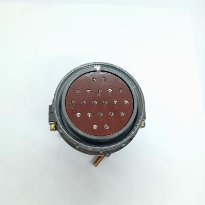 China P48K20Q 20 Pin Female Cable Aviation Plug P48 Series Thread Coupling Type for sale