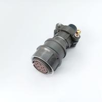 China RU STD 2PM Circular Connector 2PM22K10QB2 10 Pin Female Cable Plug Thread Lock Solder Type for sale