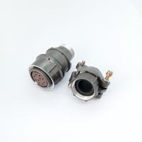China RU STD 2PM Circular Connector 2PM22K10QB2 10 Pin Female Cable Plug Thread Lock Solder Type for sale
