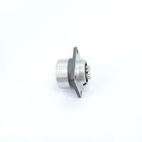 China 2PM22K10Z2 10Pin Female Flange Panel Socket 2PM Series Circular Electrical Connector Thread Lock Industrial Connector for sale