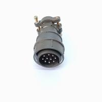China Russian Standard 2PM24J10QB2 10 Contacts Circular Aviation Connector 2PM-24J10QB2 Male Cable Plug for sale