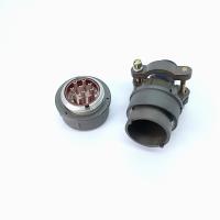 China Russian Standard 2PM24J10QB2 10 Contacts Circular Aviation Connector 2PM-24J10QB2 Male Cable Plug for sale