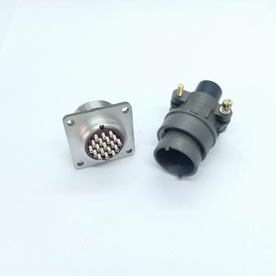 China 2PM Series Circular Connector 2PM24K19ZB2 19pin Female Receptacle Connector for sale
