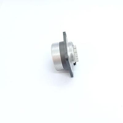 China 2PM27J19Z2 19 Pin Male 4 Hole Flange Panel Mount Circular Connector for sale