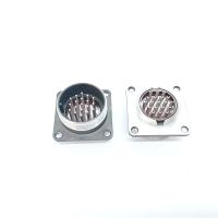 China 2PM27J19Z2 19 Pin Male 4 Hole Flange Panel Mount Circular Connector for sale