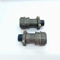 China Ru Std Circular Connector 2PM30J32QB2 32 Pin Male Plug Cable Connector for sale