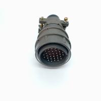 China Ru Std Circular Connector 2PM30J32QB2 32 Pin Male Plug Cable Connector for sale