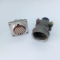 China 24 Pin Female Flange Panel Receptacle 2PM Circular Connector Russian Standard Connector for Industrial Control for sale