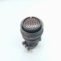 China 32 Pin Straight Female Cable Plug 2PM Circular Connector Russian Standard Connector with 500 Cycles Mechanical Lifespan for sale