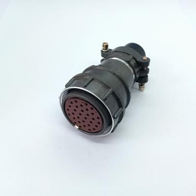China 32 Pin Straight Female Cable Plug Russian Connector 2PM Circular Connector for Railway Locomotive Harness for sale