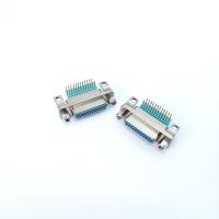 China Right Angle 25 Pin Male J30J Connector Micro Rectangular Connector with 1.27mm Pitch for PCB Mounting for sale