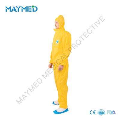 China Chemical Resistant Type3 Disposable Medical Protective Clothing Biological EN14126 for sale