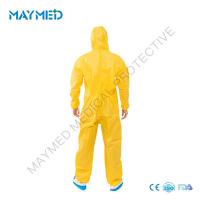 China Chemical Resistant Type3 Disposable Medical garments anti virus EN14126 for sale