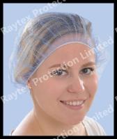 China 21 inch Nylon Nonwoven Hairnet Disposable ISO13485 for food industry and anti dust for sale