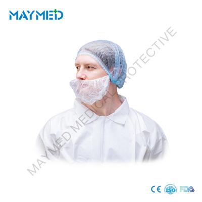 China Cleanroom Nylon Nonwoven Disposable Beard Covers for sale