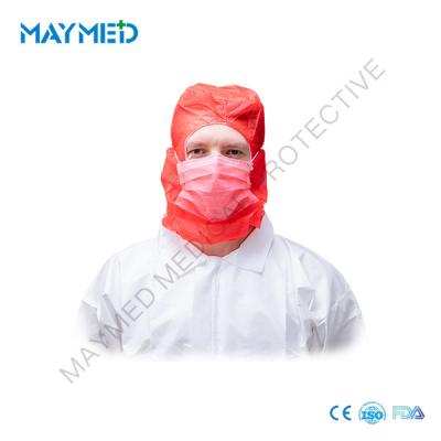 China Normal 2 and 3 Ply Face Mask with colorful PP Head Hood Surgical Caps ISO13485 for sale