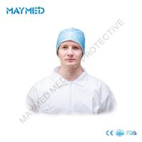 China Doctor Use Protective Disposable Surgical Caps Latex Free from colourful PP and SMS  ISO13485 for sale