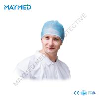 China Elastic PP Nonwoven Doctor Disposable Surgical Caps anti virus ISO13485 for sale