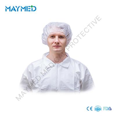China 10-30g PP Medical Round Disposable Bouffant Surgical Caps ISO13485 ISO9001 for sale