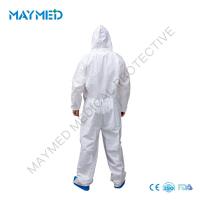 China Full Body Type 5B 6B Disposable Medical Protective Overall against infective agents EN14126 for sale