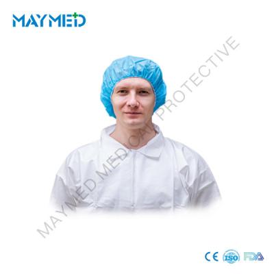 China Disposable PP Nonwoven Bouffant clip Cap widely used for food industry/home use/medical use for sale