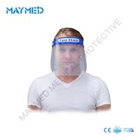 China En166 Double Sided Prevent Spittle Spatter Protective Face Shield for sale