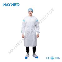 China Microporous Non Woven Disposable Surgical Gown EO Sterilized for sale