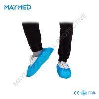 China Anti Skid Disposable PP Nonwoven Shoe Cover With Printing for sale