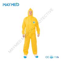 China Chemical Resistance Type 3/4/5/6 EN14126 	Disposable Medical Coveralls ISO13485 for sale