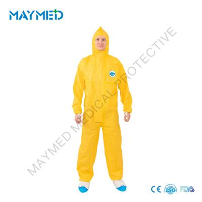 China Chemical Resistance Type 3/4/5/6 EN14126 	Disposable Medical Coveralls ISO13485 for sale