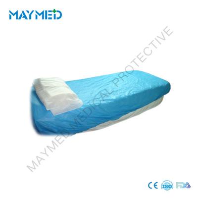 China Medical Blue CPE Disposable Bed Cover for sale