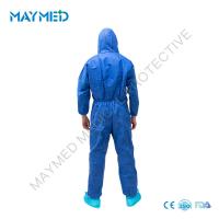 China SMS Safety Flame Retardant Disposable Medical Coveralls Workwear ISO13485/9001 anti static for sale