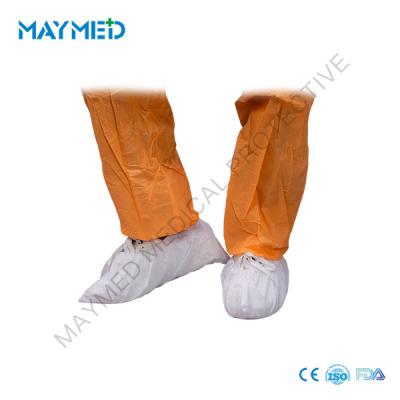 China Super Sticky PP PE Anti Skid Disposable Surgical Shoe Covers 15*36cm for sale