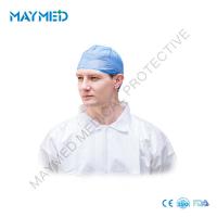 China Nonwoven PP/SMS Doctor Disposable bouffant clip caps non-sterile providing good protective from virus for sale
