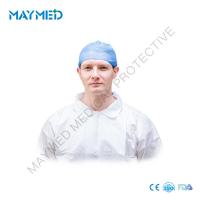 China Nonwoven PP/SMS Doctor Disposable bouffant clip caps non-sterile providing good protective from virus for sale