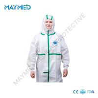 China Type 4/5/6 Anti Static Safety Non Woven Microporous Coveralls for sale