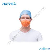 China 3 Ply PP Meltblown Nonwoven Disposable Face Mask 17.5*9.5cm for sale
