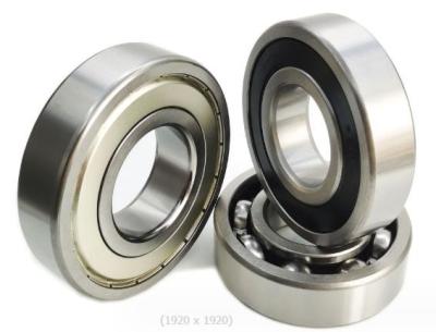 China Lightweight Deep Groove Ball Bearing Steel Material Open Sealed for sale